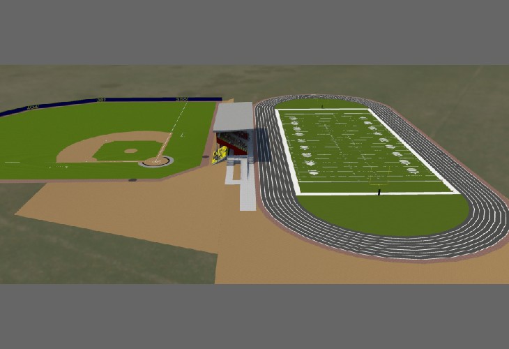 Douglas High School Grandstand