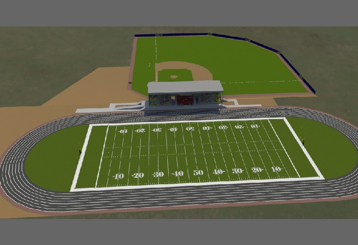 Douglas High School Grandstand