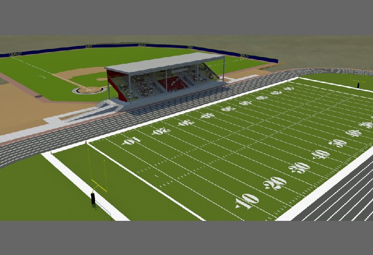 Douglas High School Grandstand